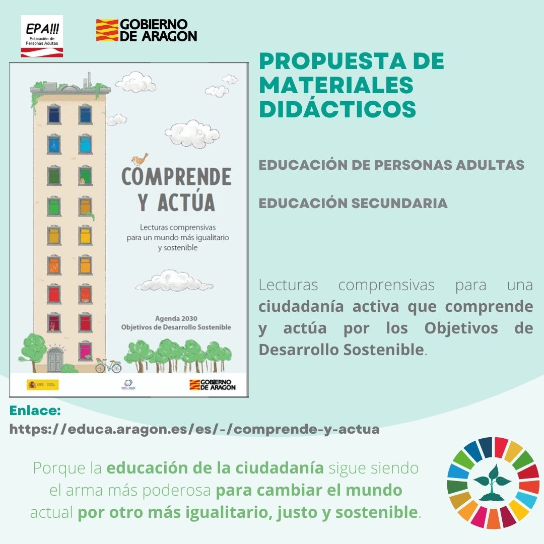 «COMPRENDE Y ACTÚA. LECTURAS COMPRENSIVAS PARA UN MUNDO MÁS IGUALITARIO ...